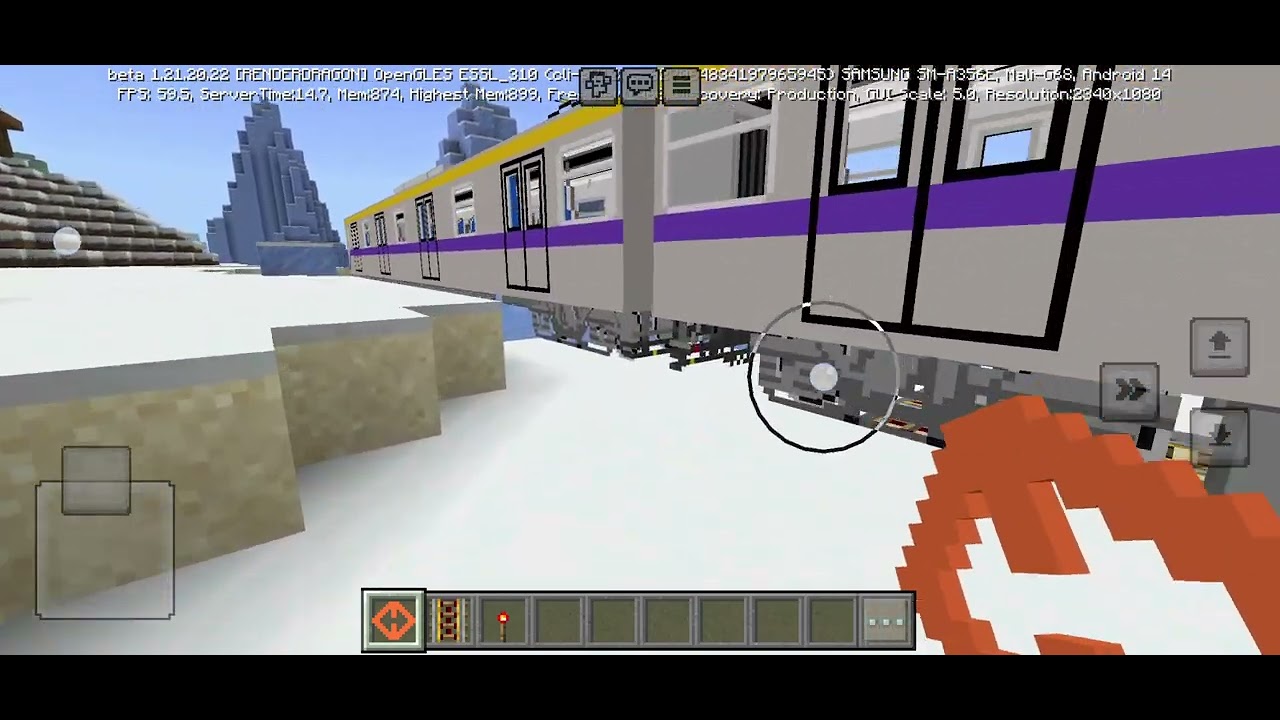#long video#game#minecraft#how to bring train and command block#viral# ...