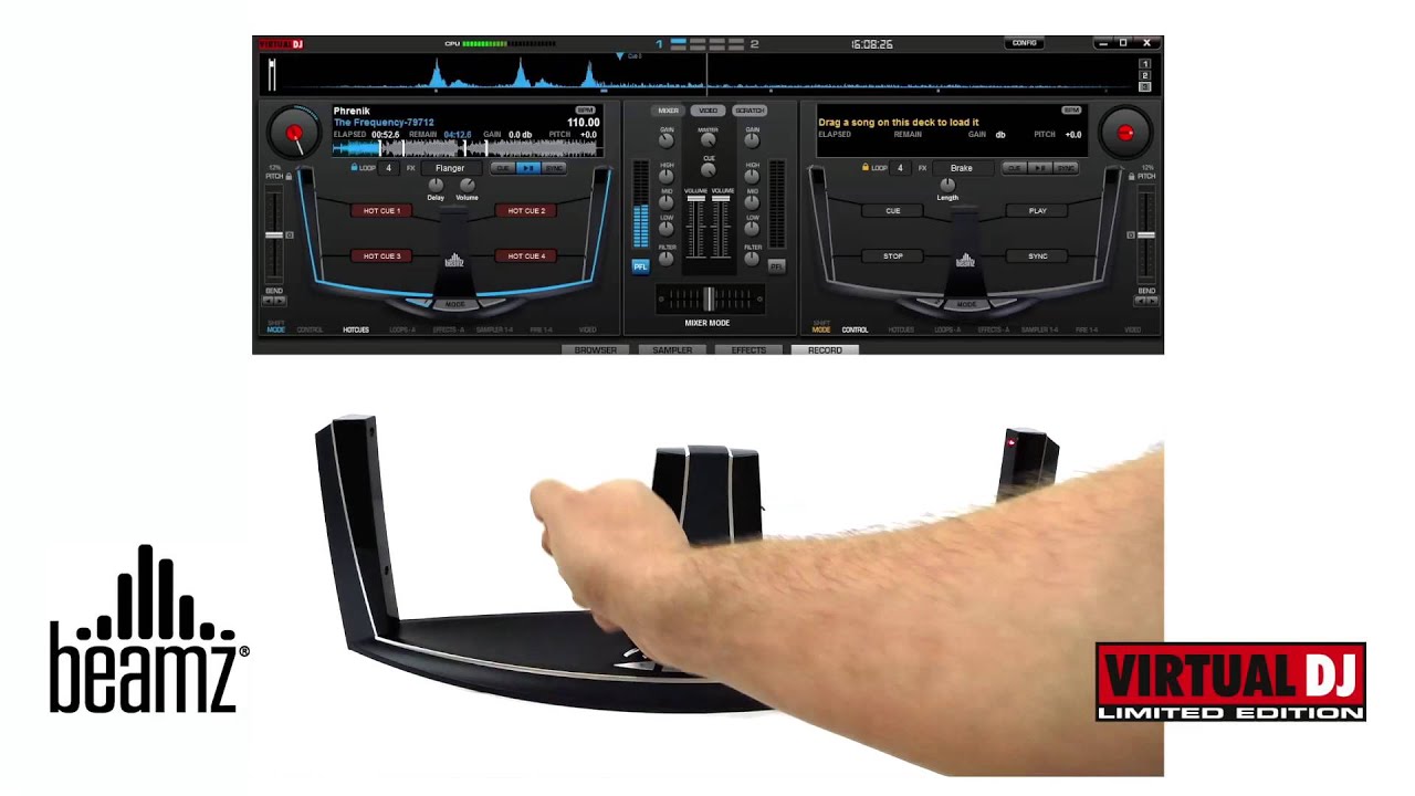 Beamz VirtualDJ Overview 2014 - YouTube