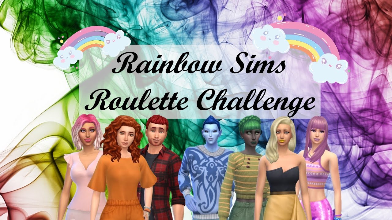 🌈Rainbow Sims Roulette Challenge #RRChallenge ~ Folge 4 Orange ~ Annas ...