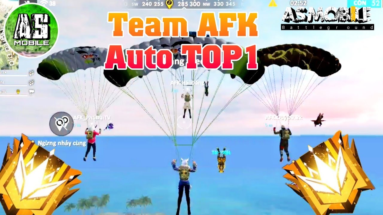 [Garena Free Fire] Team AuTo TOP Của AFK | AS Mobile - YouTube