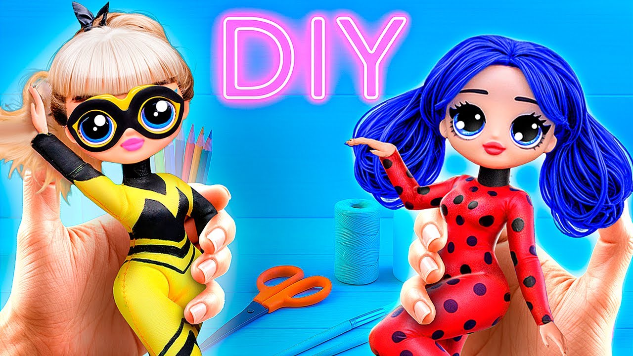 Qui Est La Meilleure Maman ? Ladybug Ou Chloé / 28 DIY LOL OMG - YouTube