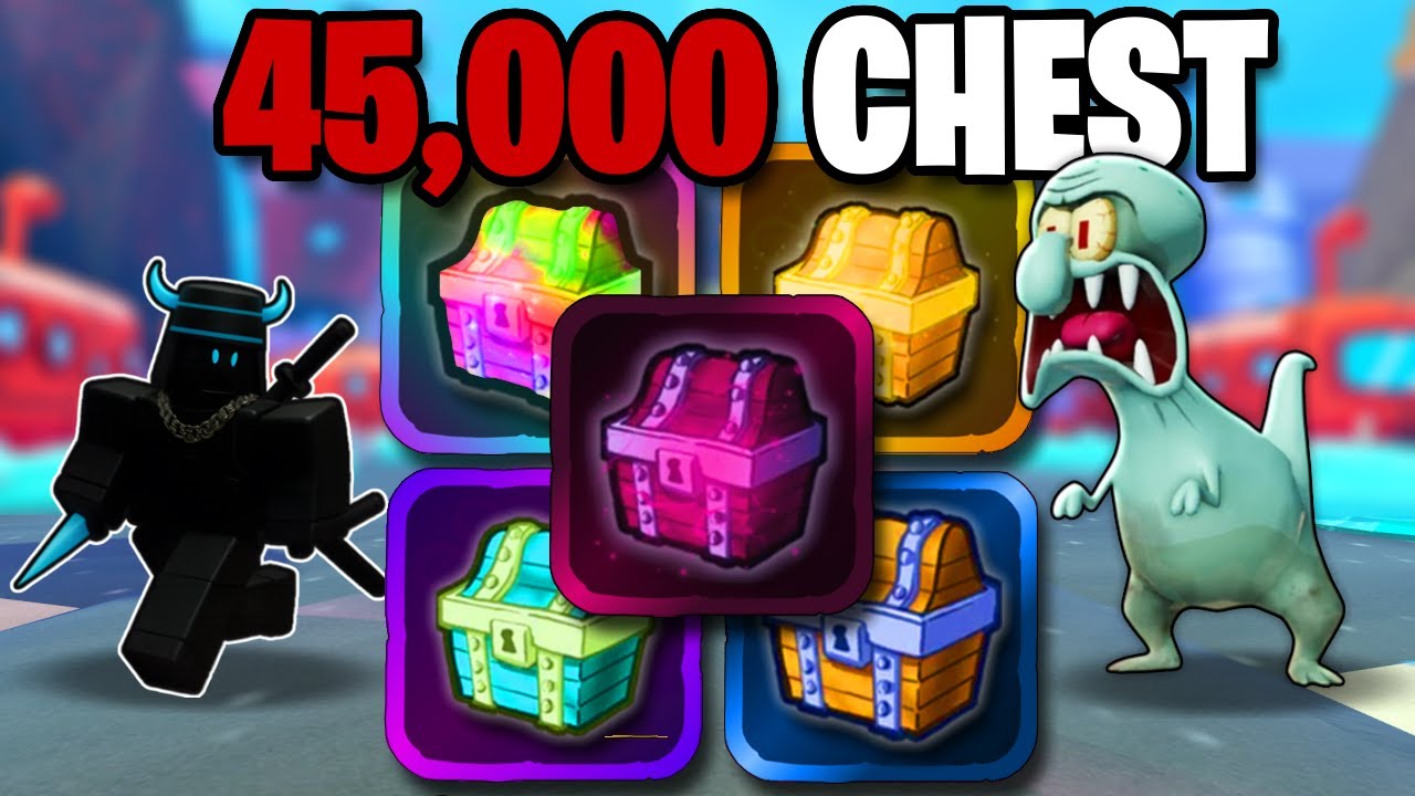 I Opened 45K+ CHESTS In ONE VIDEO.. (SpongeBob TD) - YouTube