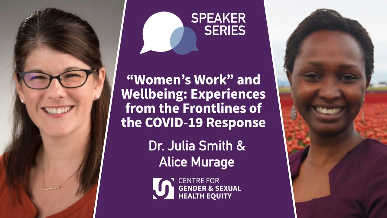 “Women’s work” and wellbeing in the COVID-19 frontline response | Dr ...