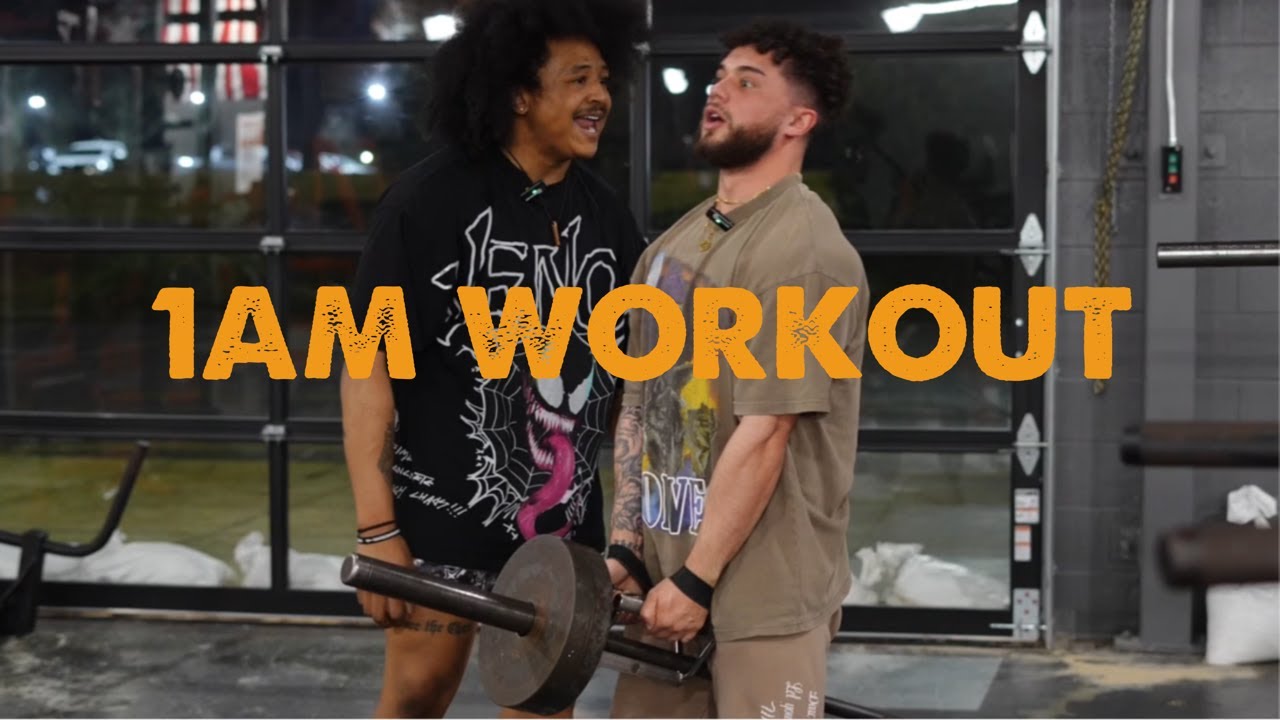 GYM VLOG #3 | LATE NIGHT WORKOUT *HIGH INTENSITY* - YouTube