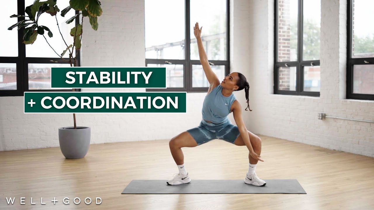 Lower Body Stability + Coordination | Trainer of the Month Club | Well ...