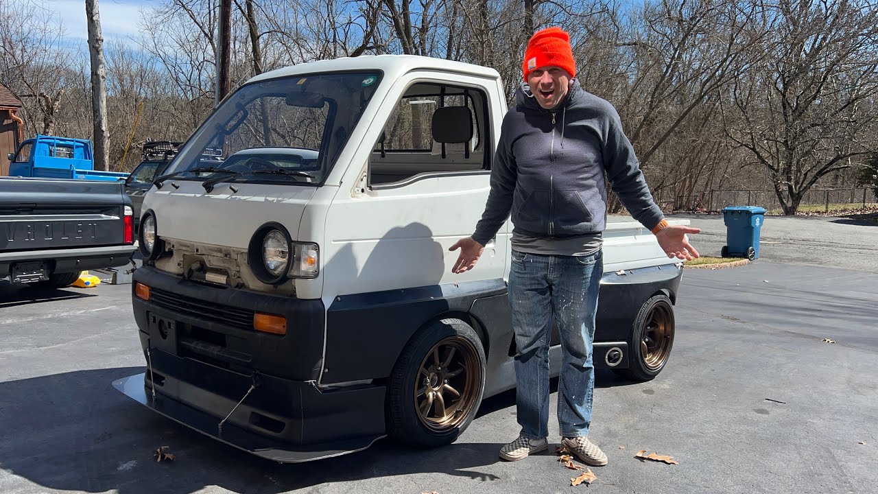 Suzuki Carry first real drive on the open road! - YouTube