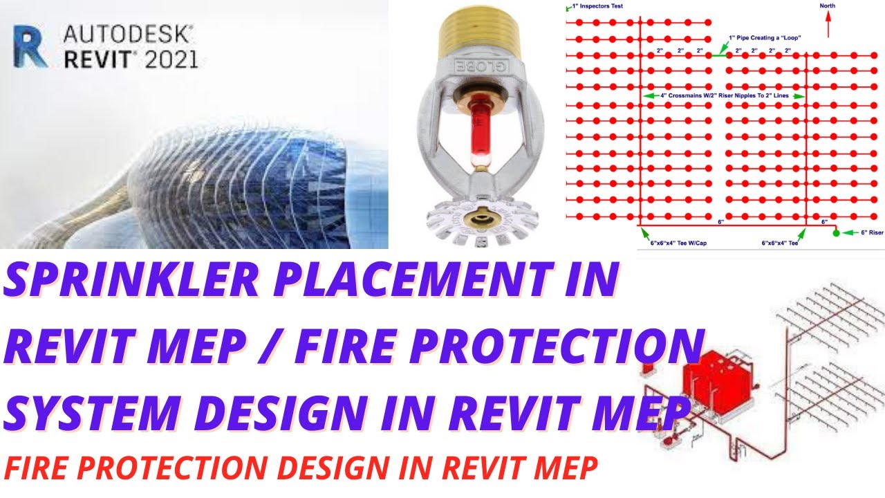 SPRINKLER PLACEMENT IN REVIT MEP II FIRE PROTECTION SYSTEM IN REVIT MEP ...