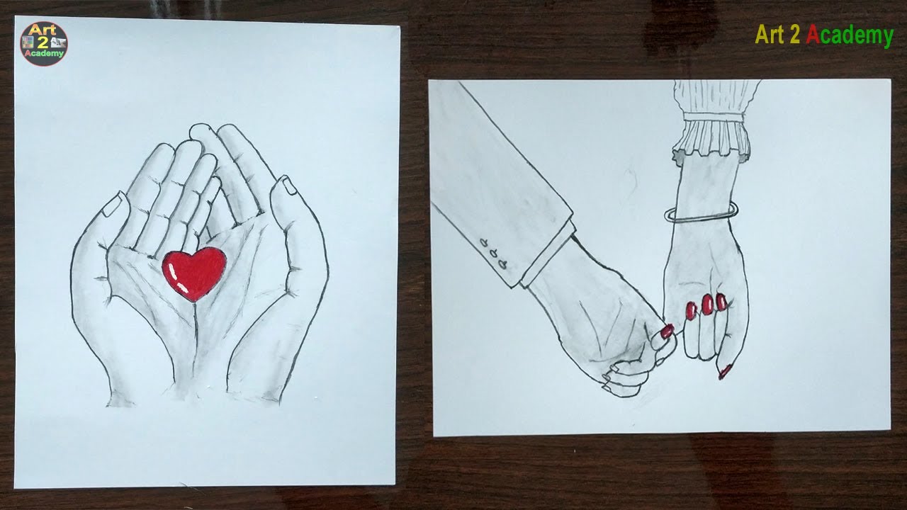 How to draw 3d Art step by step | Two in One Art | Art 2 Academy - YouTube