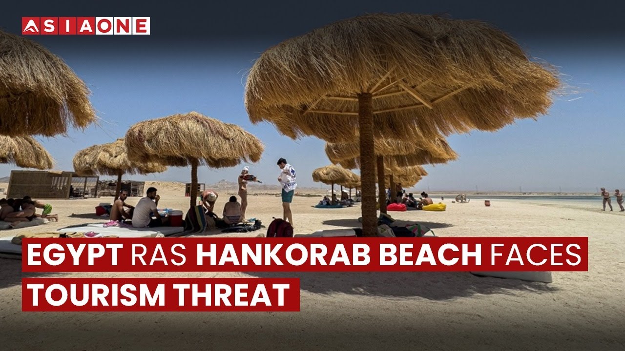 Egypt Ras Hankorab Beach Faces Tourism Threat | Asia One News - YouTube