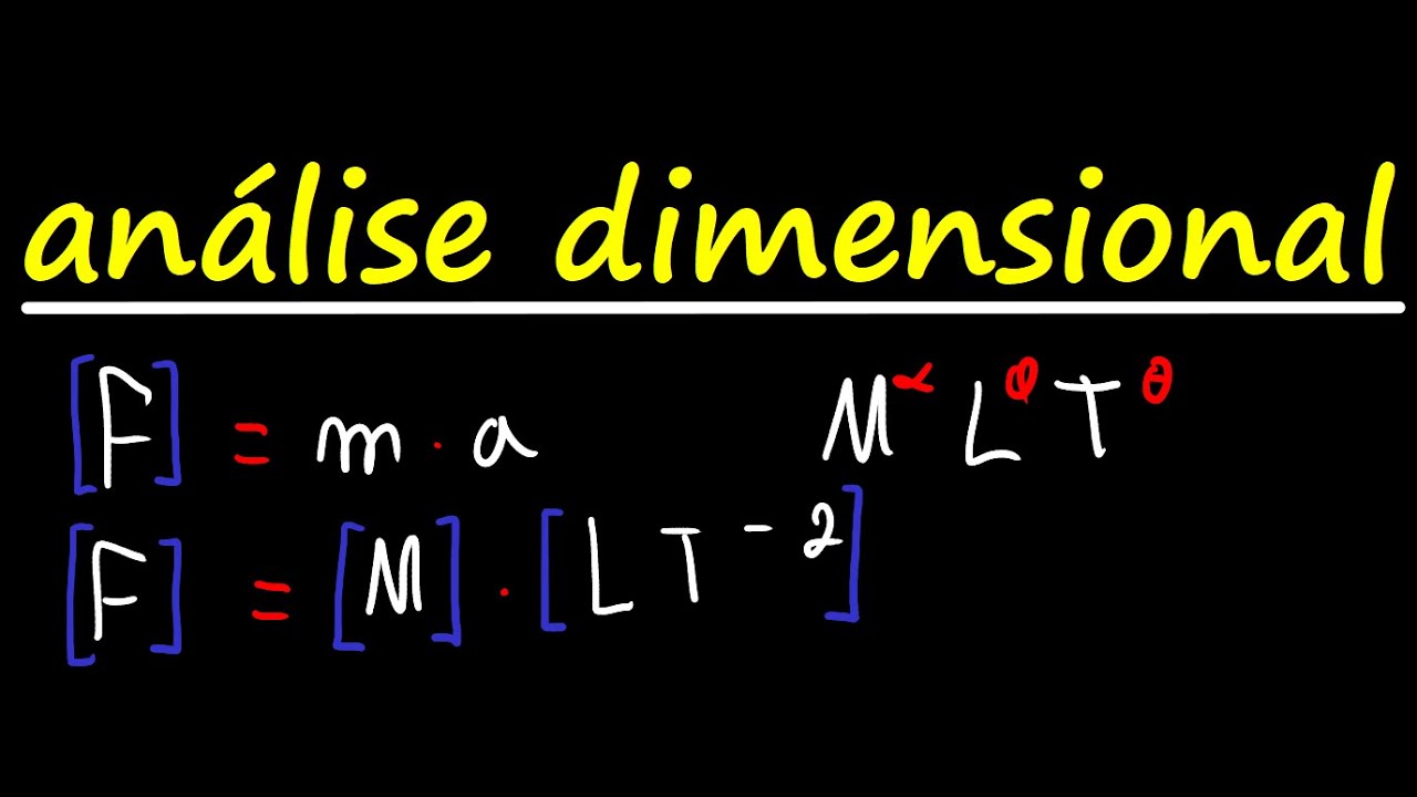 análise dimensional - YouTube