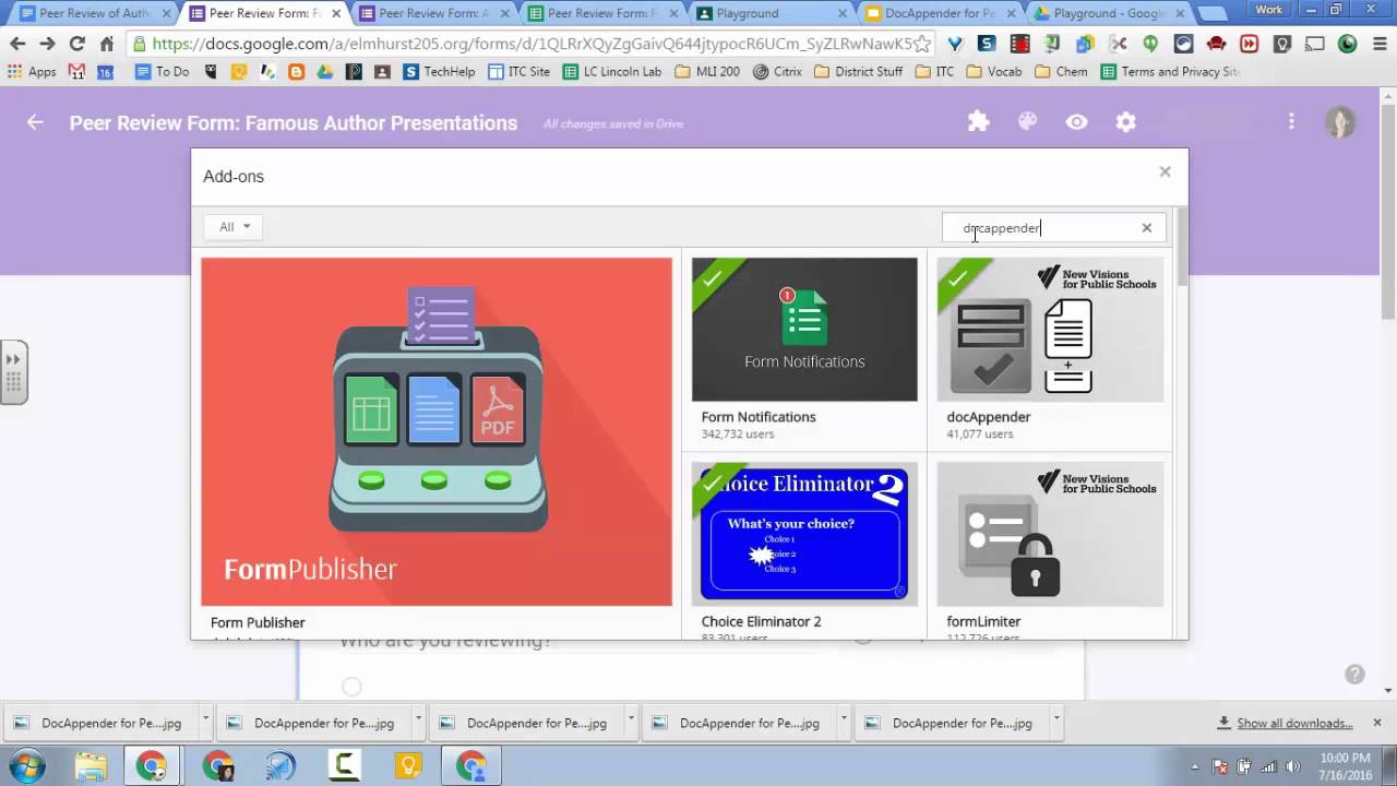 How to Use DocAppender for Peer Feedback - YouTube