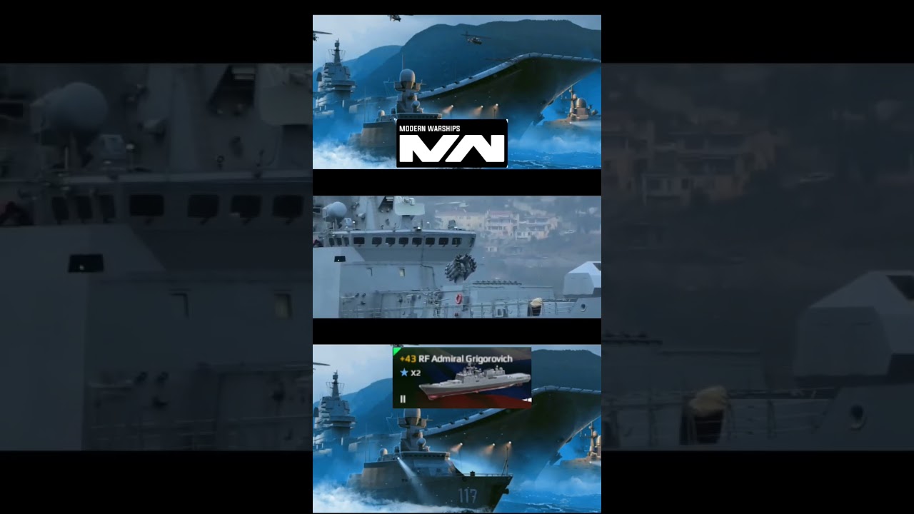 Modern Warship Real Life RF Admiral Grigorovich #shorts - YouTube