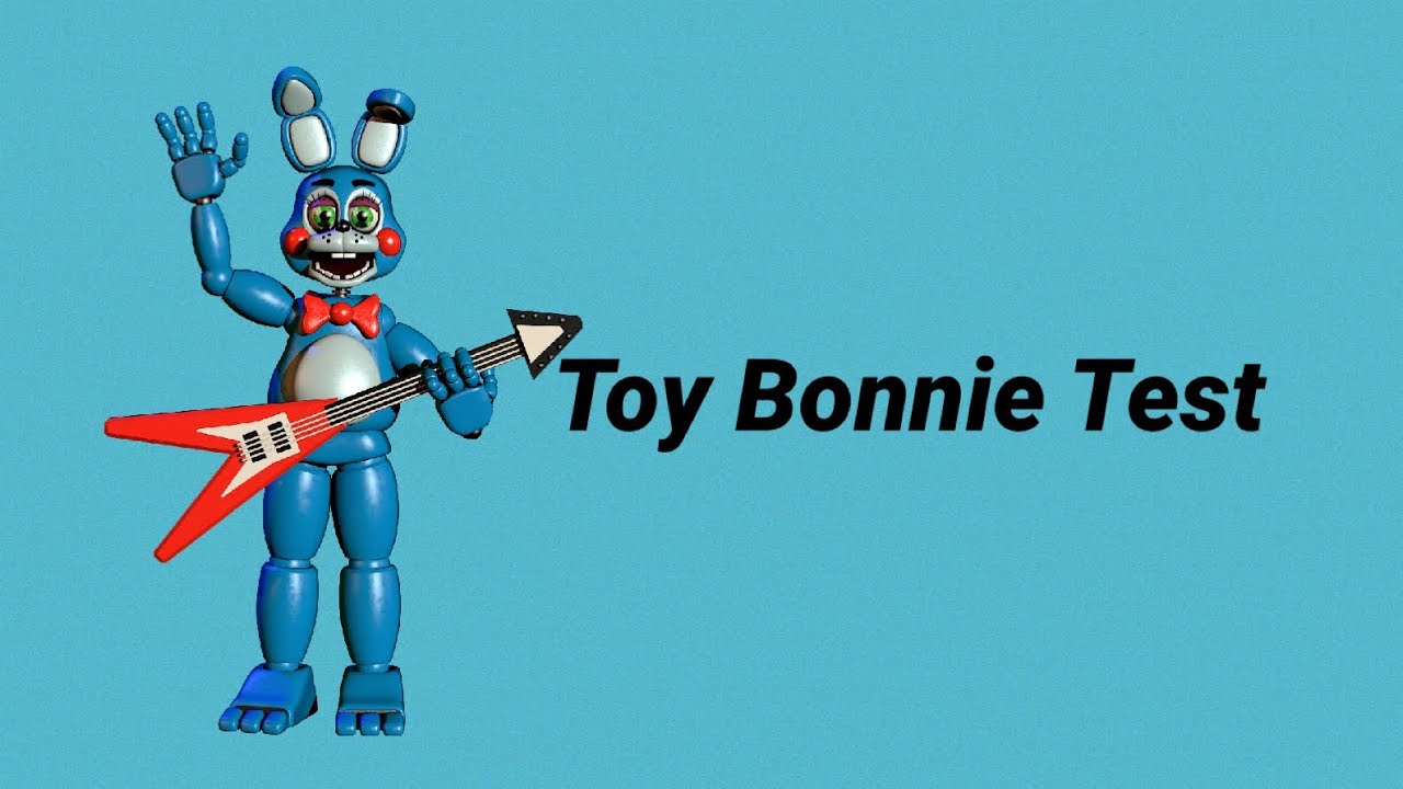 Toy Bonnie Test [ Roblox Fnaf ] - YouTube