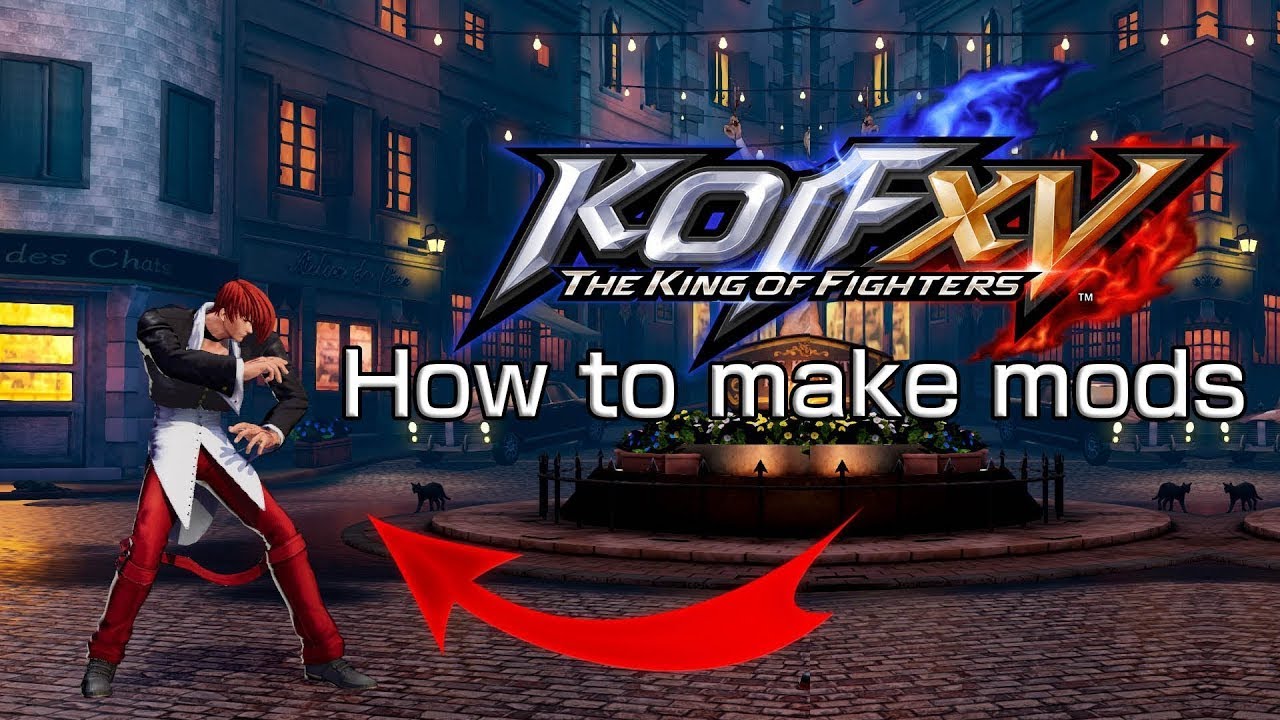 How to make mods for The King of Fighters XV (Re-upload) - YouTube