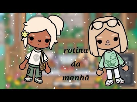 A minha rotina da manhã ☺️☺️