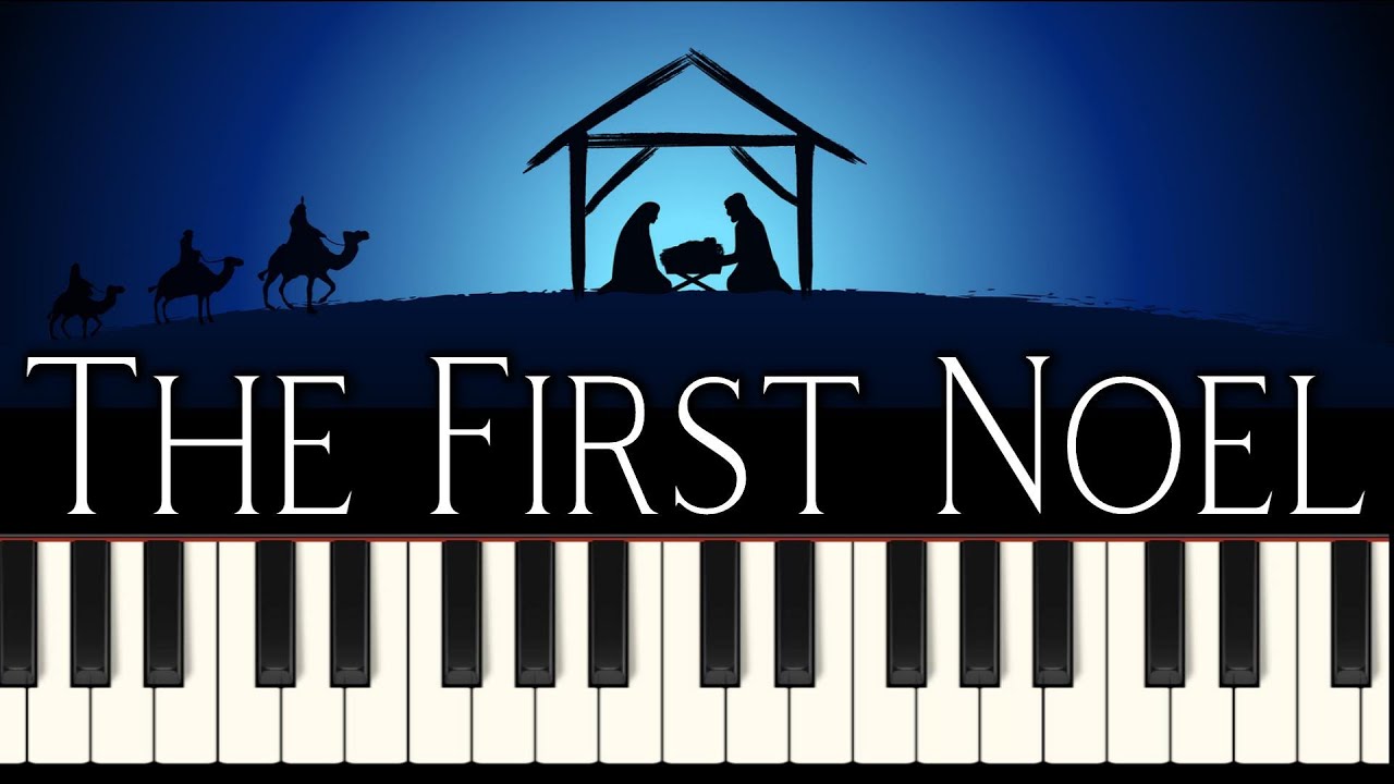 Easy Christmas Piano Play-along Tutorial: The First Noel - YouTube