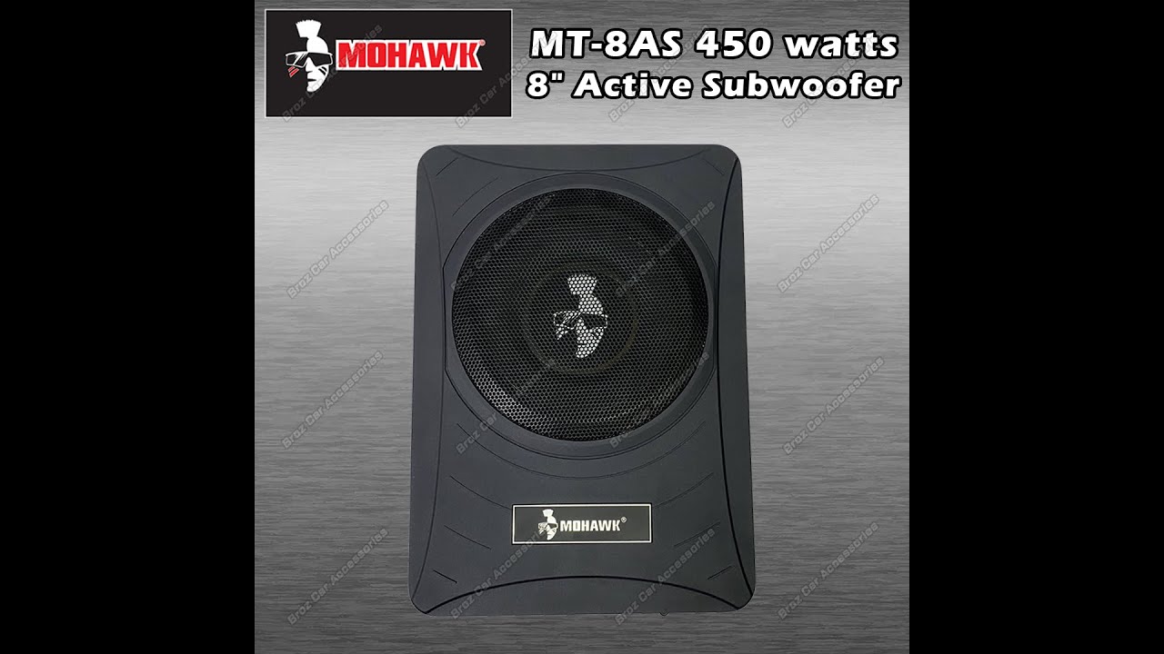 100% ORIGINAL MOHAWK MT-8AS 8" Active Subwoofer 450 watts MT SERIES ...