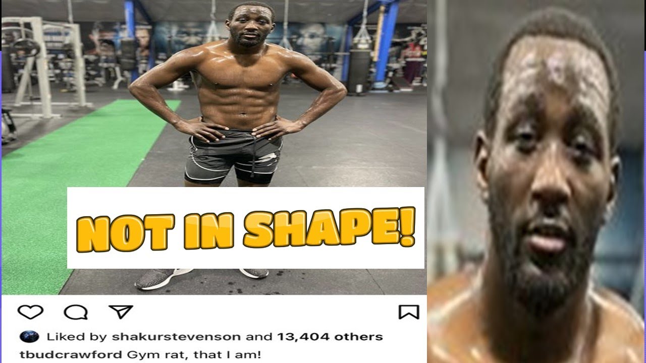 NOT IN SHAPE! Terence Crawford looks MEATY in the face. - YouTube