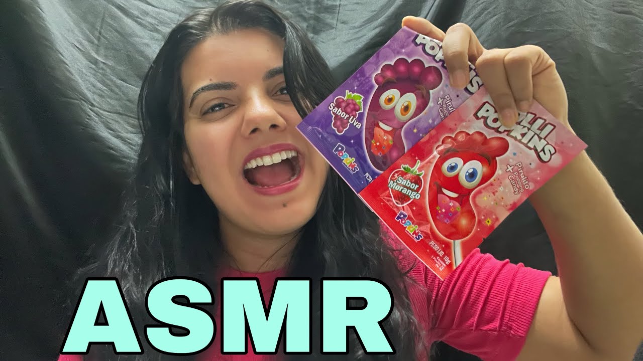 ASMR: PIRULITO que EXPLODE na LÍNGUA com SONS DE BOCA - YouTube