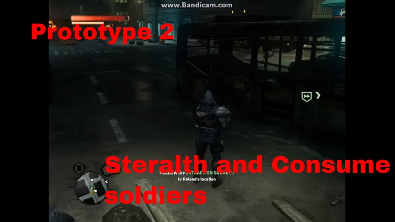 Prototype 2 Stealth and Consume Soldiers - YouTube