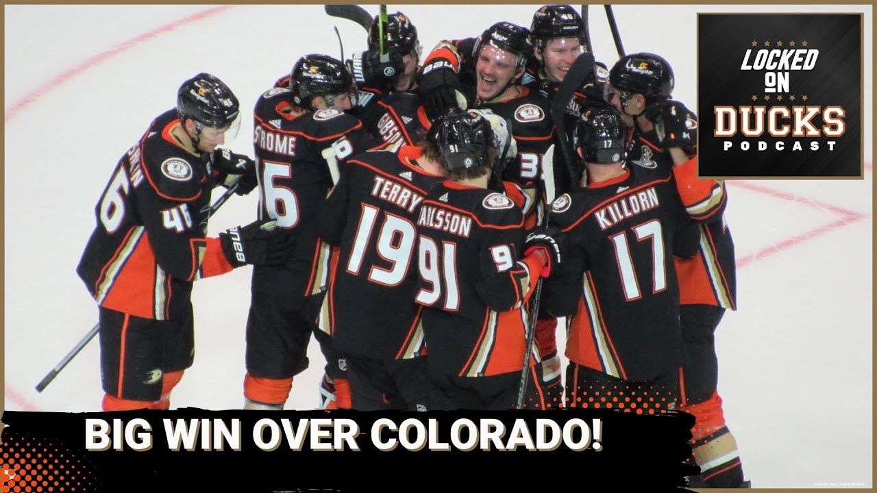 Ducks End 8-Game Losing Streak, But Lose McTavish - YouTube