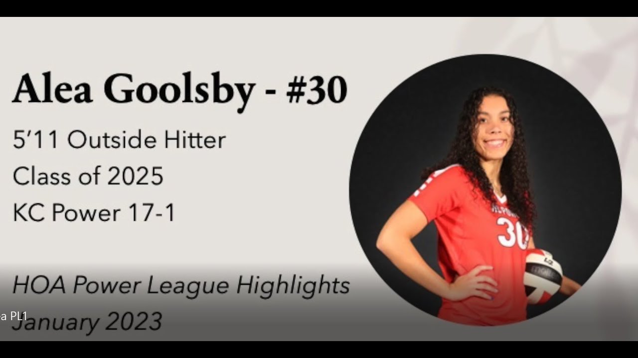 Alea Goolsby - 2025 OH - Power League 1 - YouTube