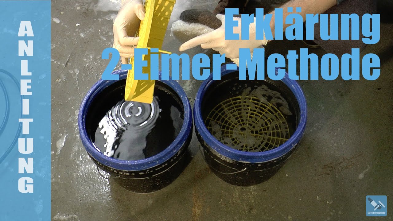 ANLEITUNG: Die 2-Eimer-Methode für die perfekte Handwäsche - YouTube