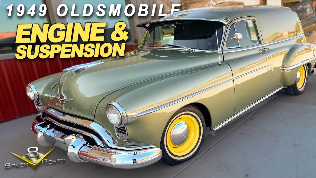1949 Oldsmobile Sedan Delivery Rocket Olds Engine and Suspension ...