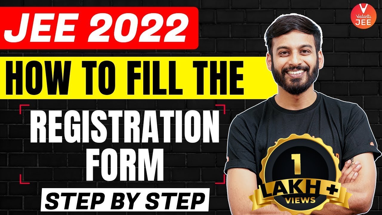 How to Fill JEE Main 2022 Registration form?🧾🤷‍♂️ [Get Step by Step ...