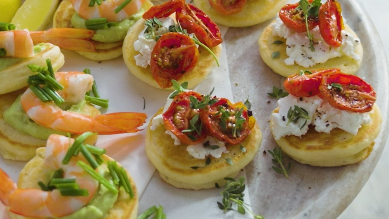 How to make blini for easy entertaining | Women's Weekly Food - YouTube