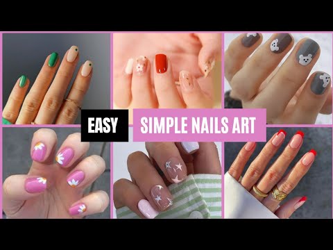 Simple Nails Art Ideas For Young Girls - YouTube