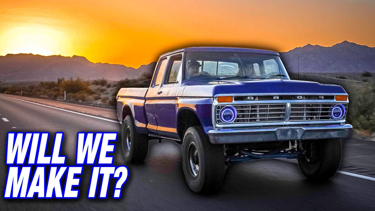 Road Tripping a FRESHLY PAINTED F100 From San Diego To Scottsdale ...