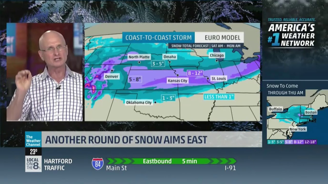 Major Snowstorm? (The Weather Channel Coverage) (2-27-19) - YouTube