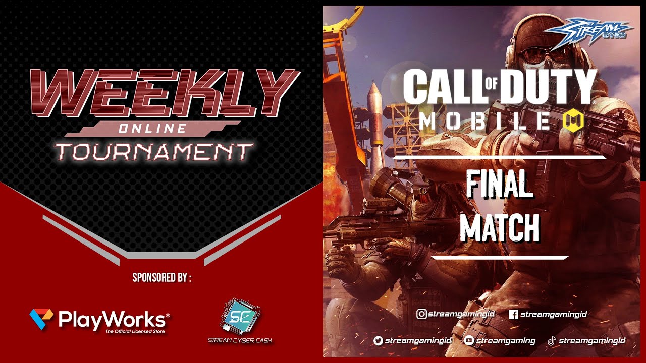 [LIVE] WEEKLY TOURNAMENT CODM MP STREAM GAMING XXIII - FINAL MATCH ...