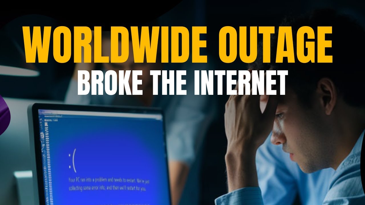 What happened and why? Microsoft outage Broke The Internet - YouTube