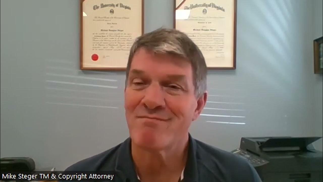 Michael Steger: The Elements of a Viable Copyright Infringement Case - YouTube