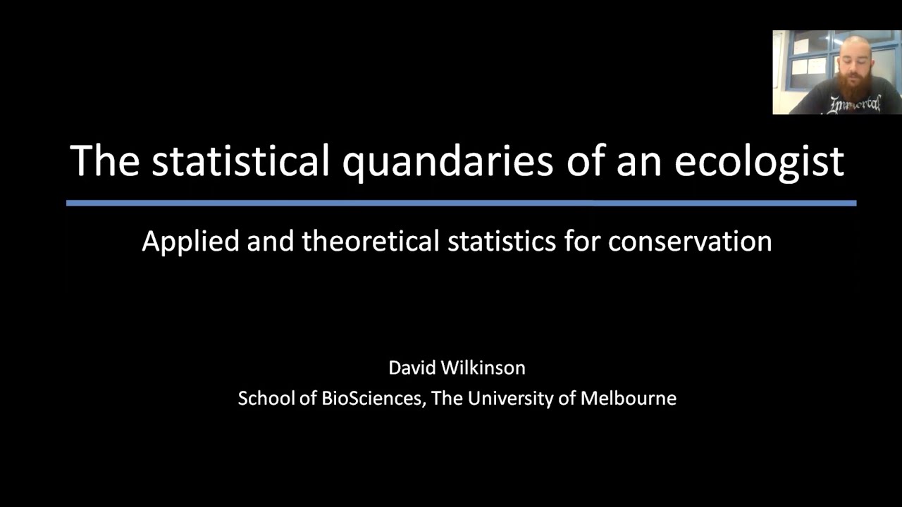 The statistical quandaries of an ecologist: Applied and theoretical ...