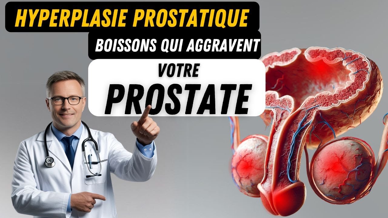 HYPERPLASIE PROSTATIQUE : LES 6 BOISSONS QUI... AGGRAVENT VOTRE ...