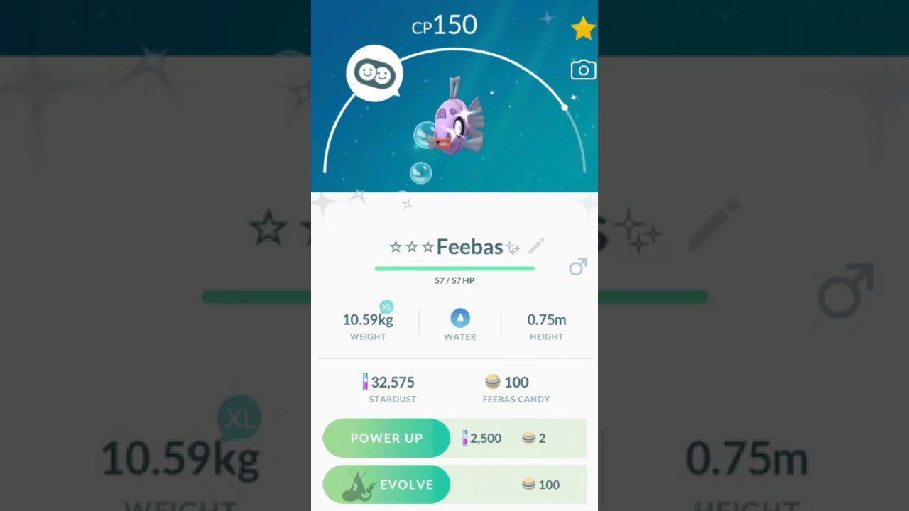 Pokemon Go Shiny Feebas Evolution to Melodic - YouTube