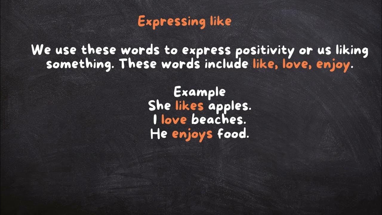 A1 Lesson 15: Expressing likes and dislikes. - YouTube