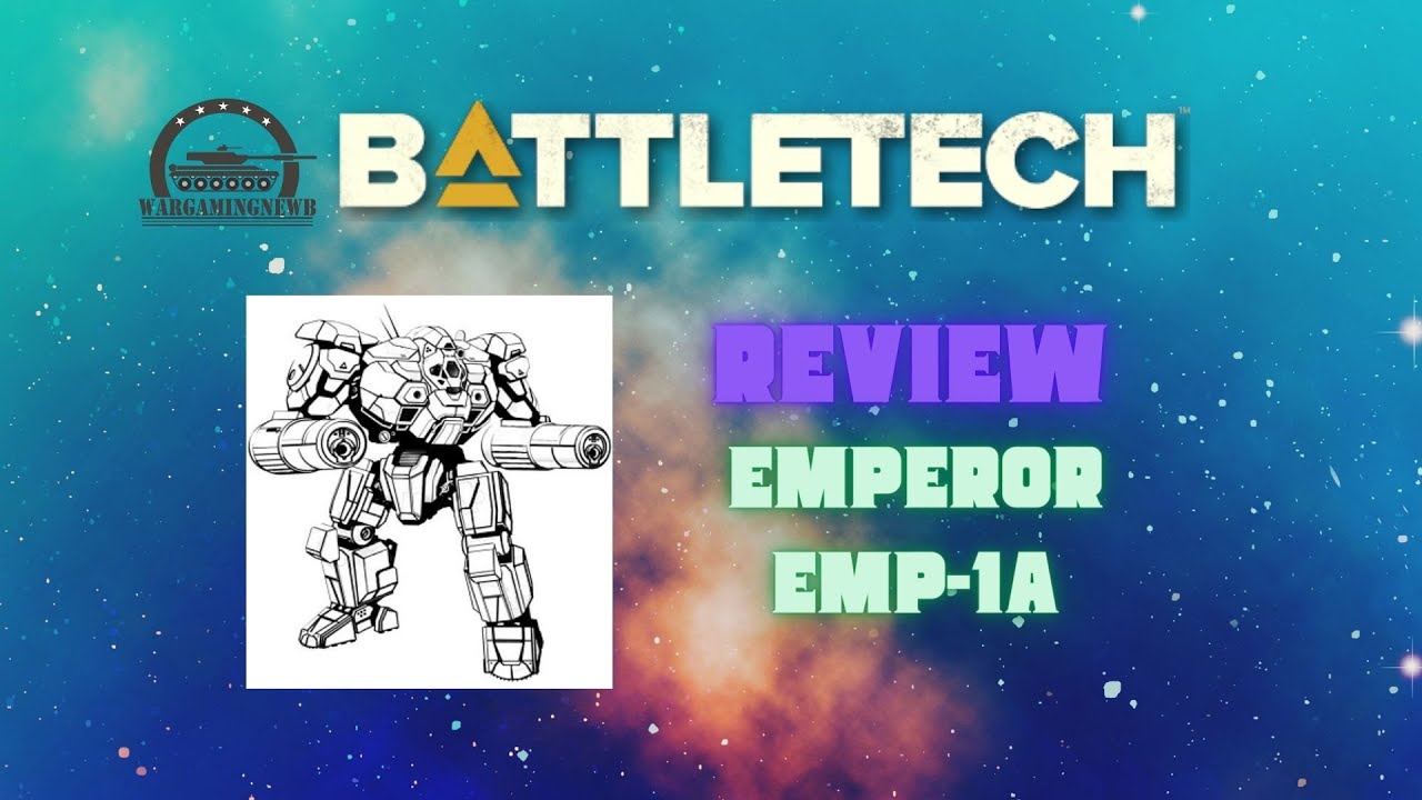 Battletech Mech Review: Emperor EMP-1A - YouTube