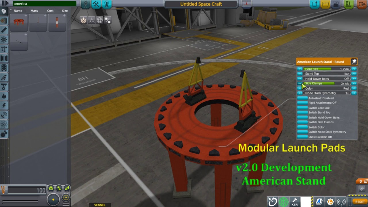 Modular Launch Pads v2 Dev Demo: American Stand Side Clamps - YouTube