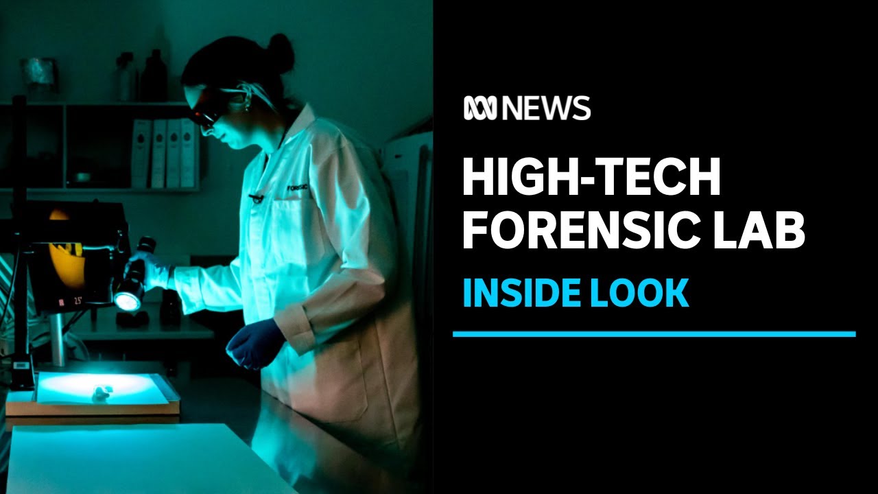 Rare look inside high-security forensic lab | ABC News - YouTube