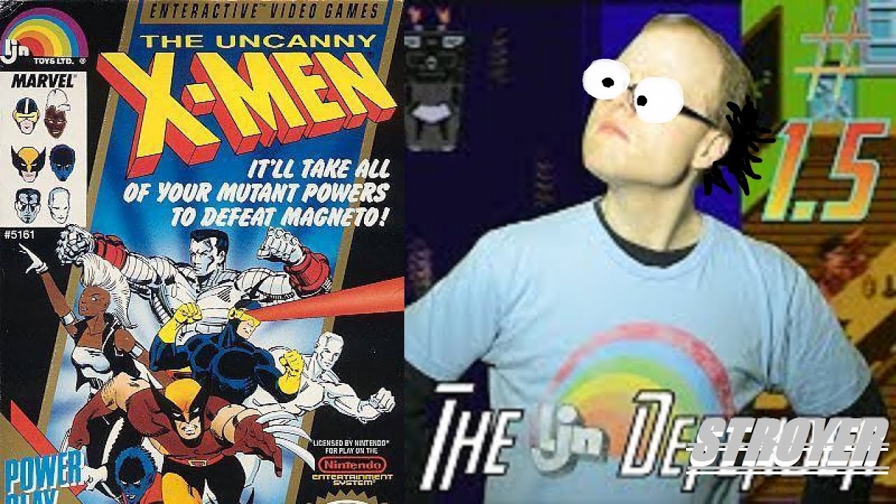 The LJN Destroyer #1 Uncanny X-Men Review for the NES - YouTube