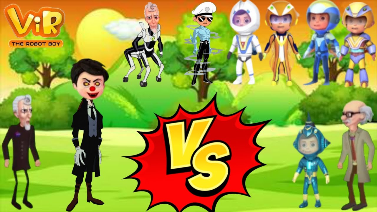 Veer The Robot Boy Vs Veer Robot | Robot Boy In Hindi Cartoon | Veer ...