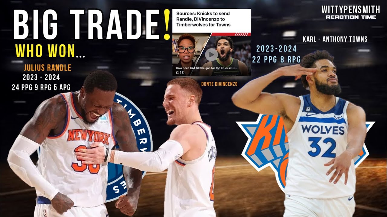 Winner Of The Timberwolves & Knicks Blockbuster Trade! Karl-Anthony ...