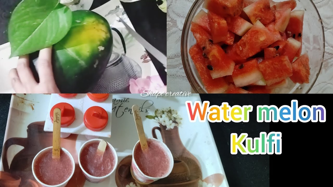 water melon 🍉🍉🍉kulfi ।। fruits kulfi @shilpicreative453 #kulfi #explore ...