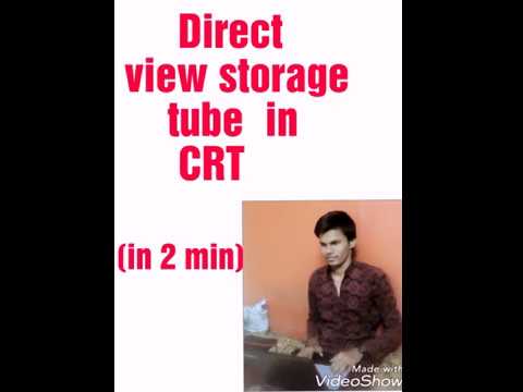 Dvst(direct view storage tube) in computer graphics - YouTube