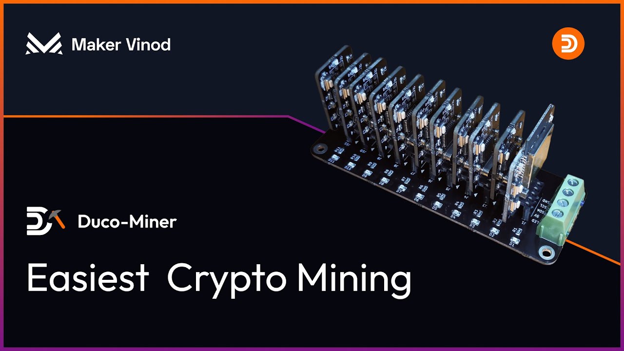 The Duco Miners Mining The Simplest Crypto Currency Duino Coin Youtube