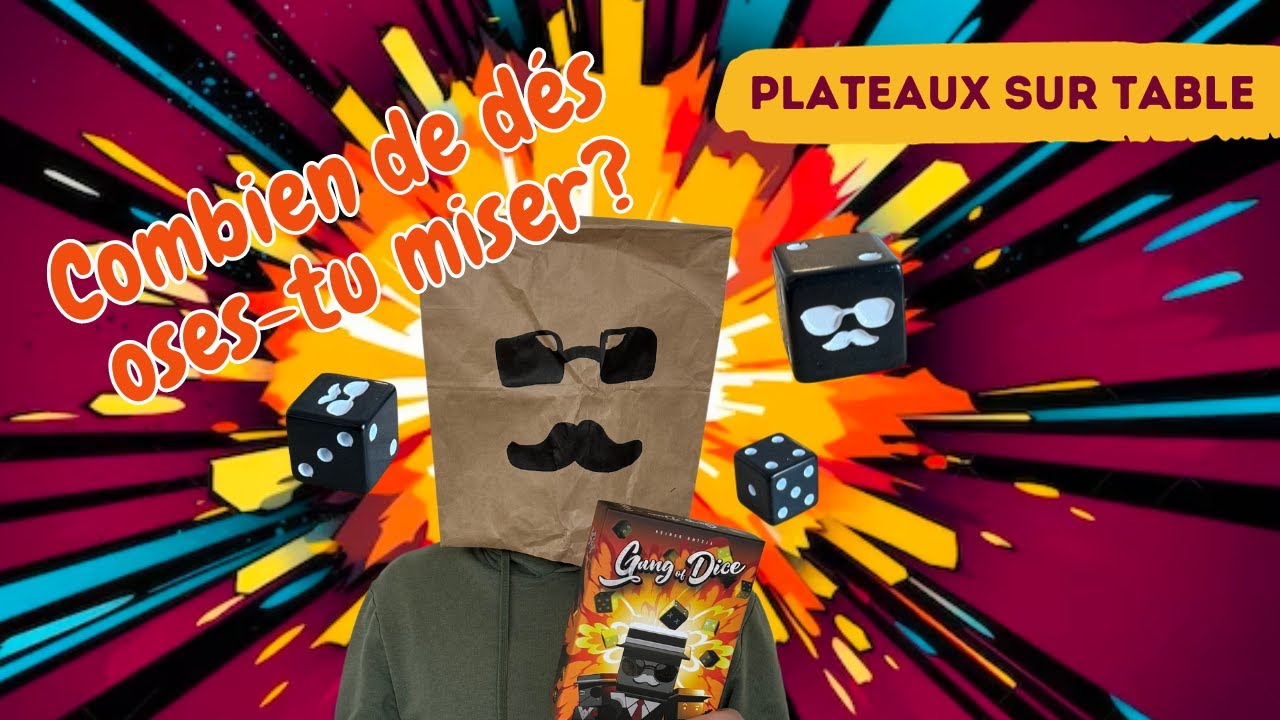 Misez vos dés dans Gang of Dice - Critique du jeu de société - YouTube